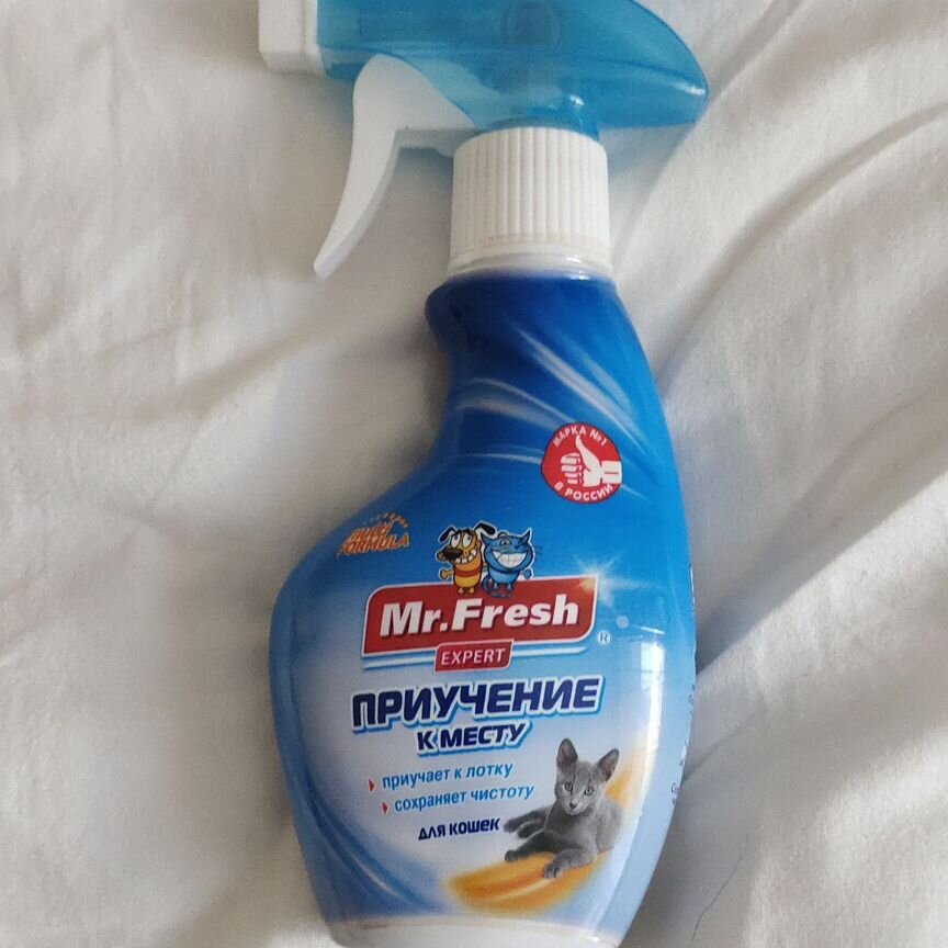 Mr fresh приучение к месту лотку для кошек