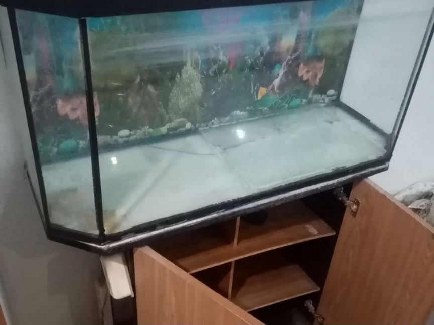 Аквариум с тумбой 180 литров