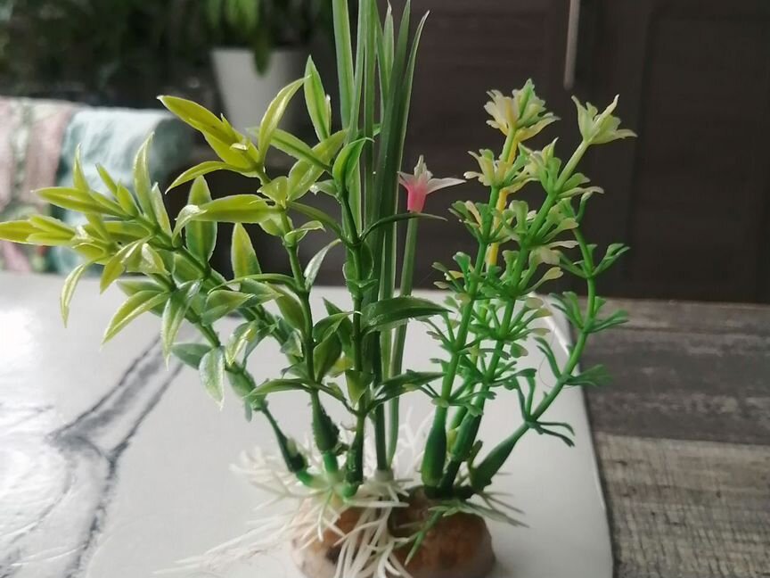 Растение для аквариума искусственное