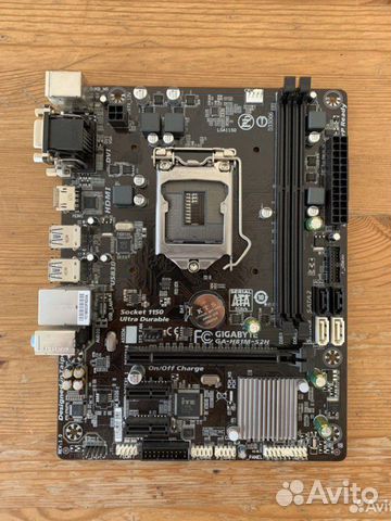 Материнская плата сокет 1150 Gigabyte GA-H81M-S2H купить в Москве ...