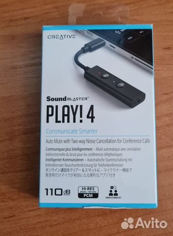 Звуковая карта Creative SB Play4 купить в Красноярске с доставкой ...