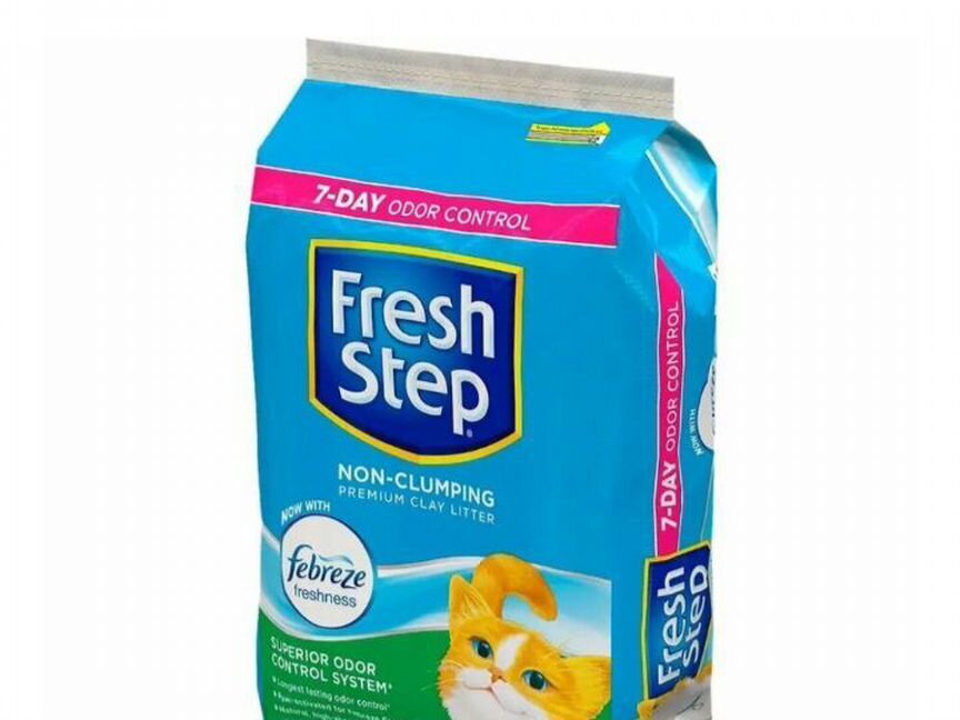 Наполнитель fresh step 18 кг