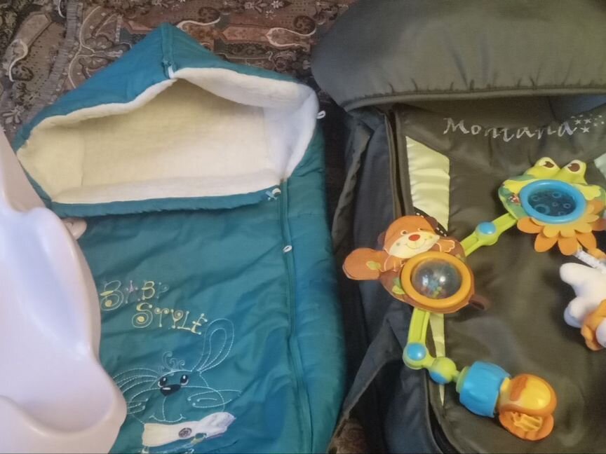 Переноска,горка и зимний конверт