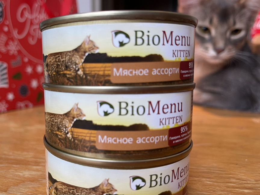 BioMenu паштет для кошек