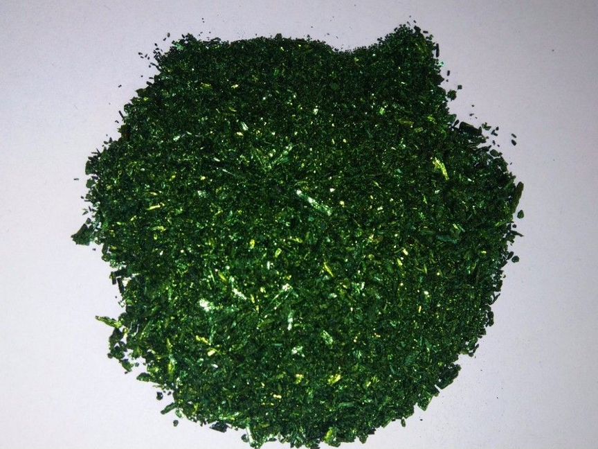 Малахитовый зеленый порошок
