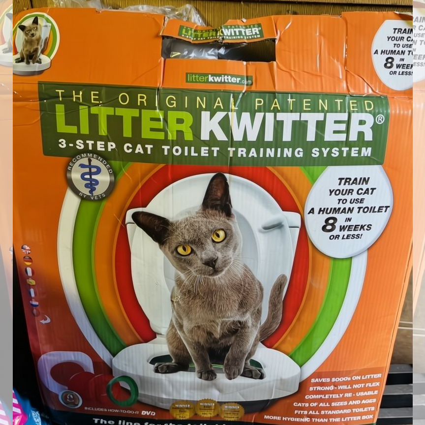 Лоток на унитаз для кота