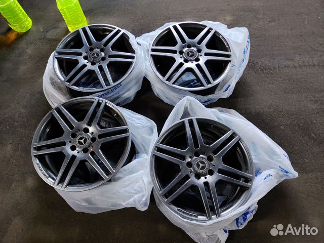 Диски R18 AMG Мерседес w212 амг Разноширокие купить в Москве | Авито