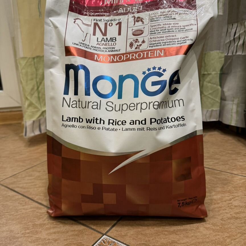 Корм для собак monge 4,5 кг