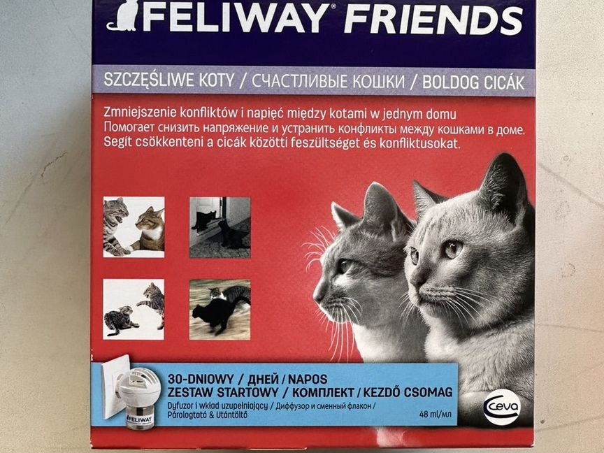 Ферамоны Feliway (classic/friends)