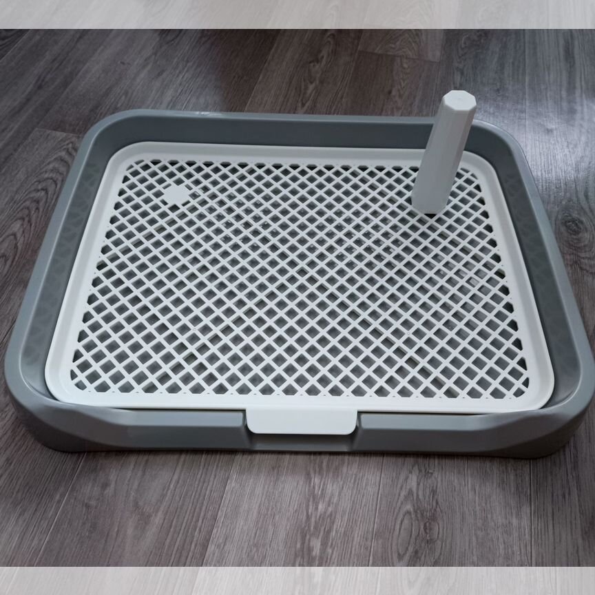 Лоток со столбиком для собак мелких пород