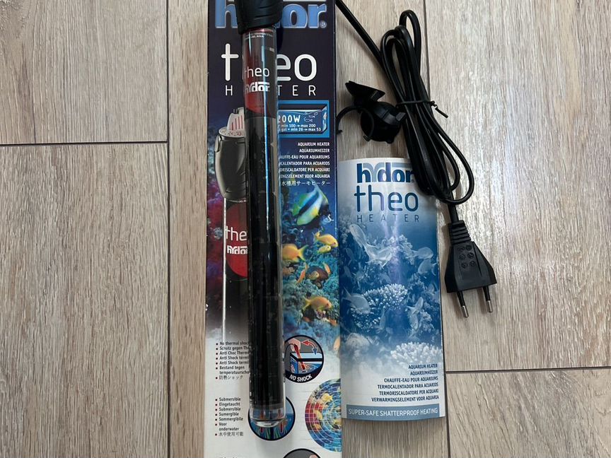 Аквариумный нагреватель Hydor Theo 200W