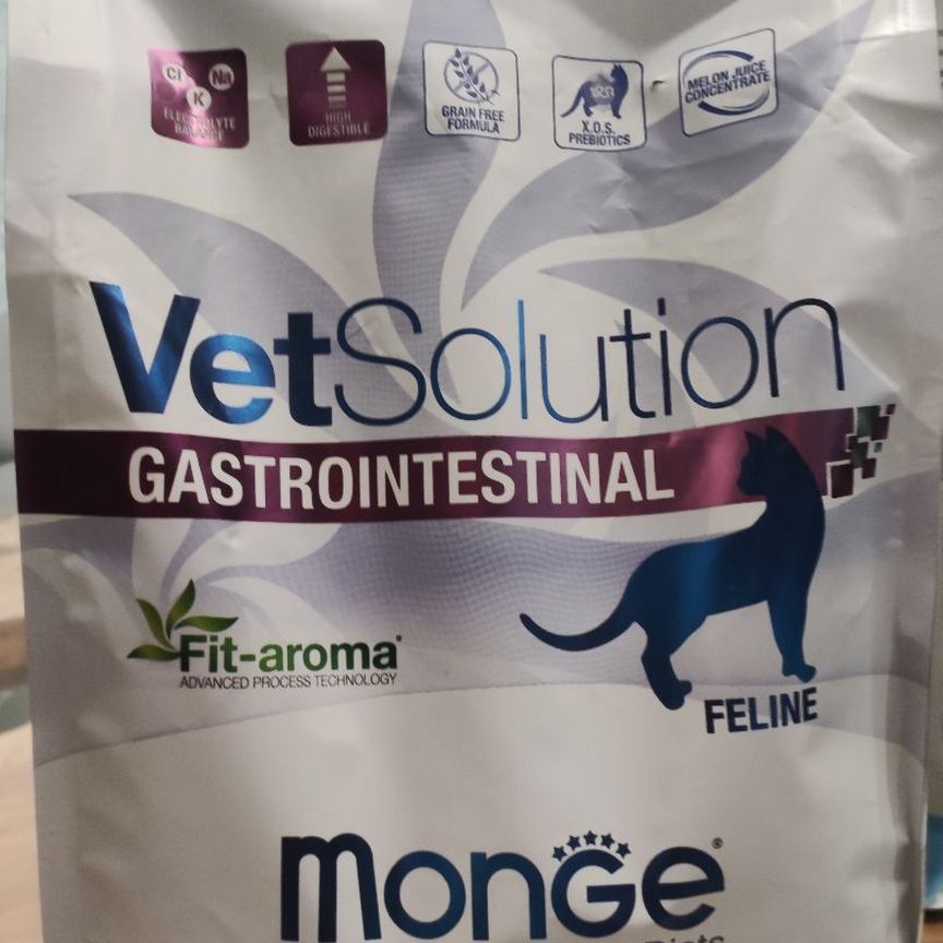 Monge gastrointestinal для кошек