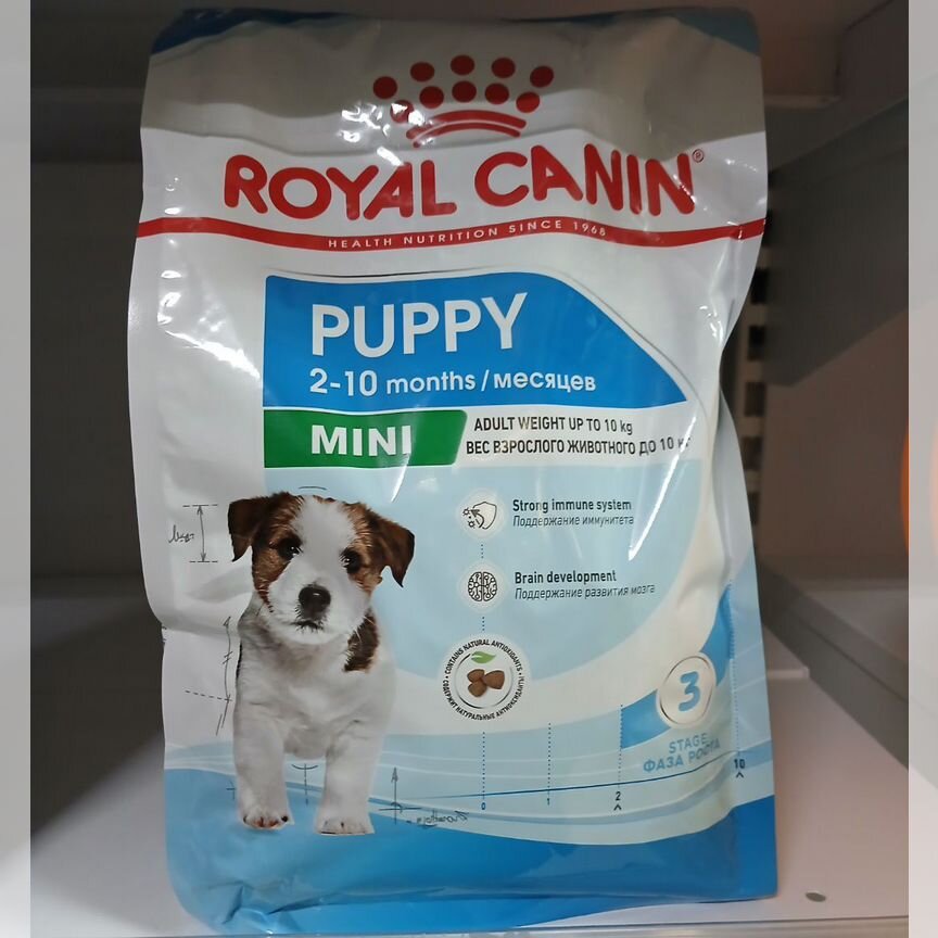 Корм для собак royal canin puppy mini
