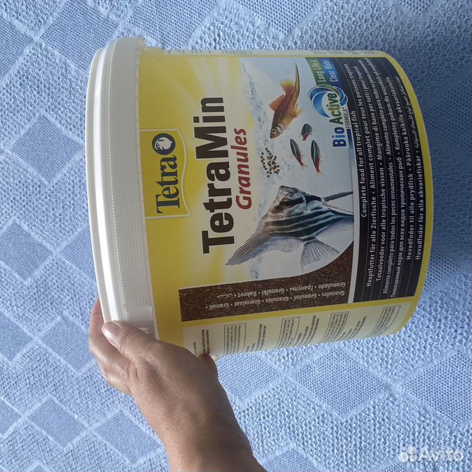 Корм tetra min в гранулах