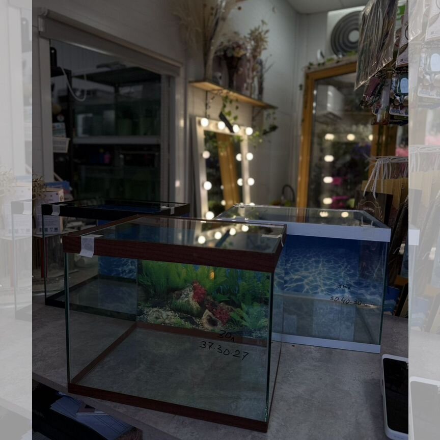 Аквариум новые и б/у