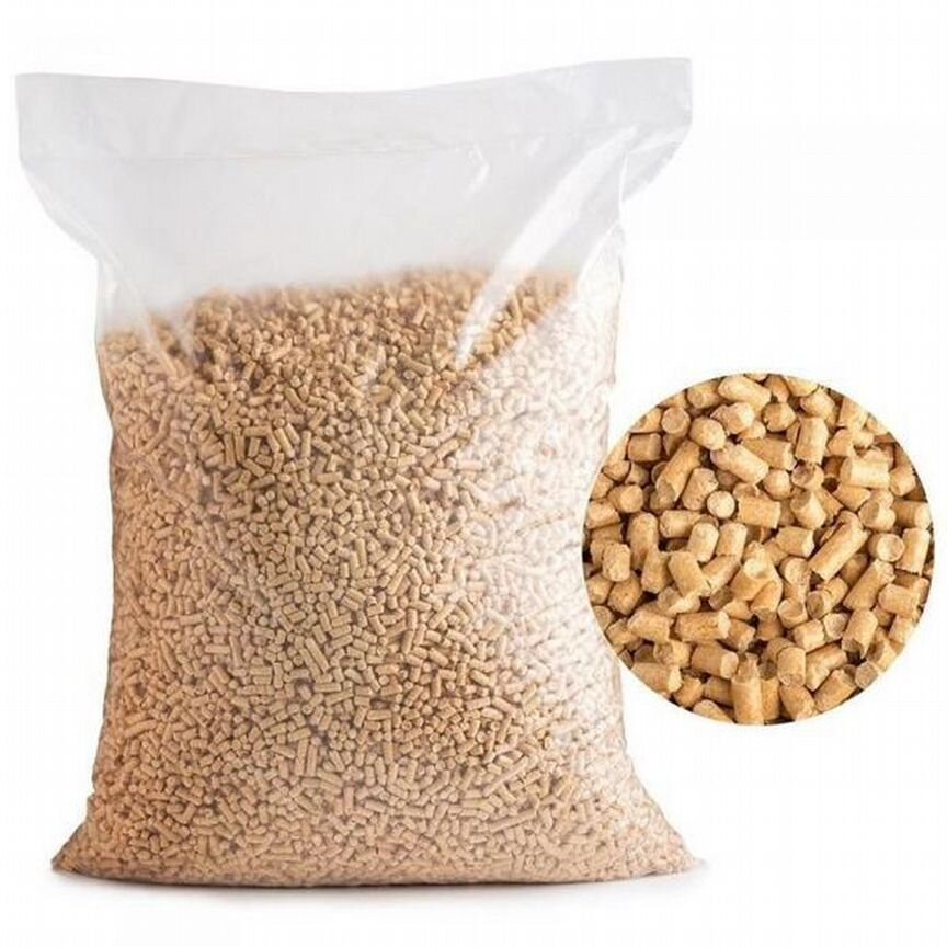 Кошачий наполнитель древесный. Доставка по городу