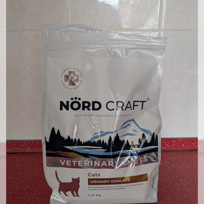 Корм для кошек urinary oxalate nord craft