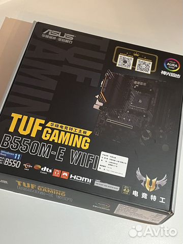 AM4 Asus TUF Gaming B550M-E Wi-Fi купить в Санкт-Петербурге ...