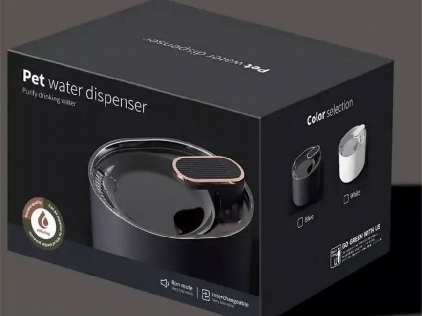 Автоматический поильник для кошек и собак