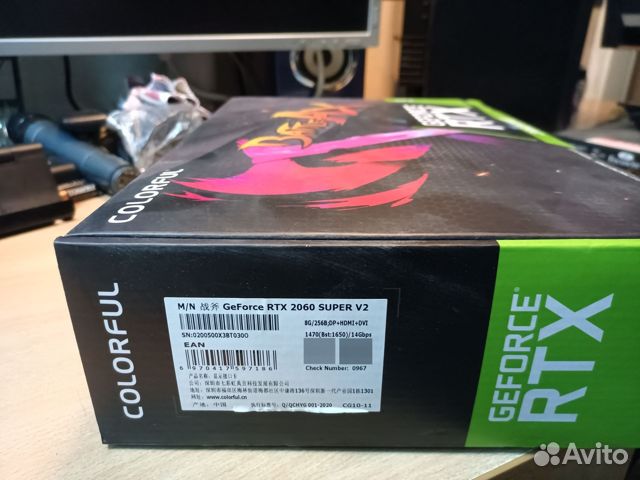 Видеокарта rtx 2060 super v2 Colorful Battle AX купить в Екатеринбурге ...