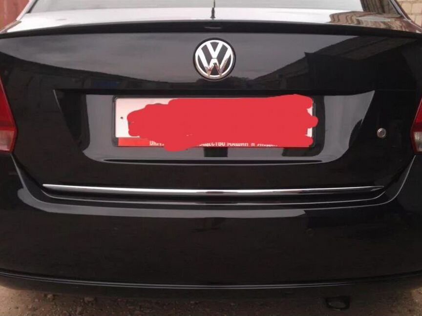 Крышка багажника фольксваген поло седан 5 vw polo