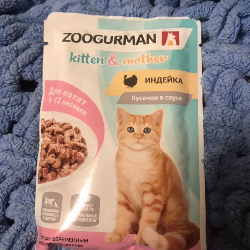 Влажный корм Zoogurman премиум для котят