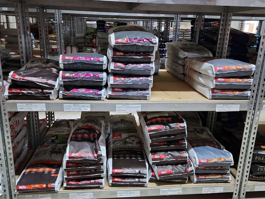 Сухой и влажный корм для собак Блиц (Blitz)