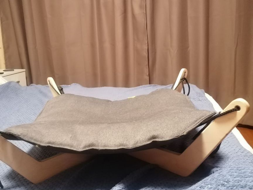 Лежанка Гамак Relax для собак и кошек размер 60х60