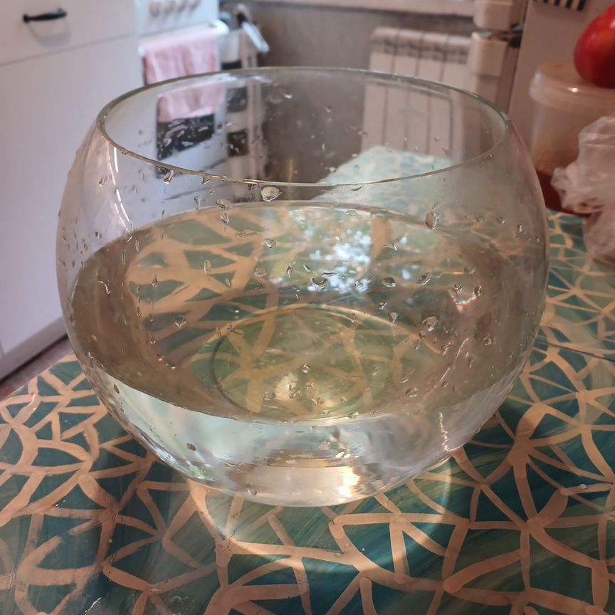 Авкариум для золотой рыбки 5л бу