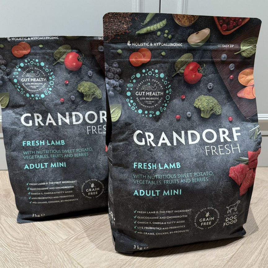 Корм для собак grandorf fresh