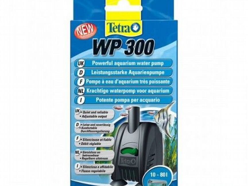 Tetra Tec WP300 погружная помпа для аквариумов 10
