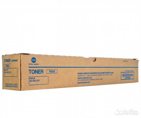 TN-322 TN-323 TN-325 Konica купить в Москве | Электроника | Авито