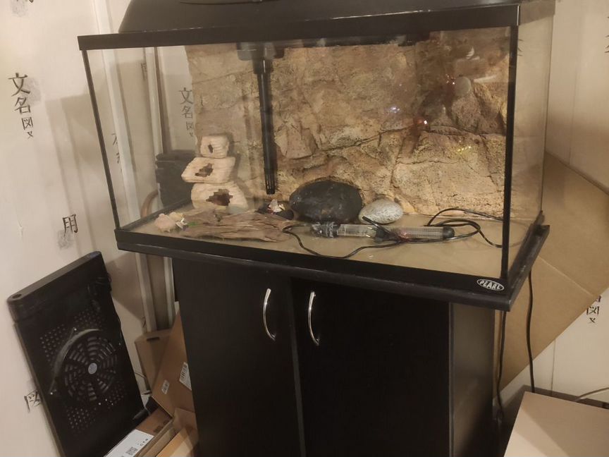 Аквариум с тумбой pearl 112 литров