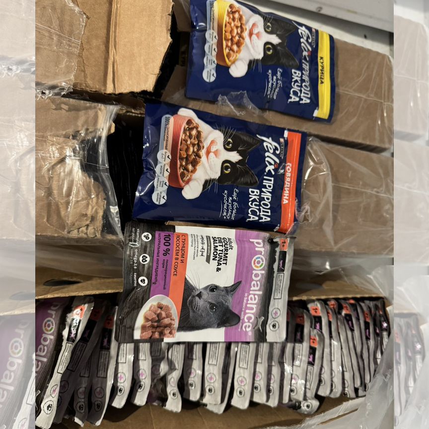 Корм для кошек феликс,kissa,lamour,probalance