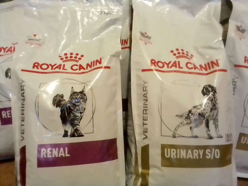 Royal Canin Urinary, Renal и другие для кошек