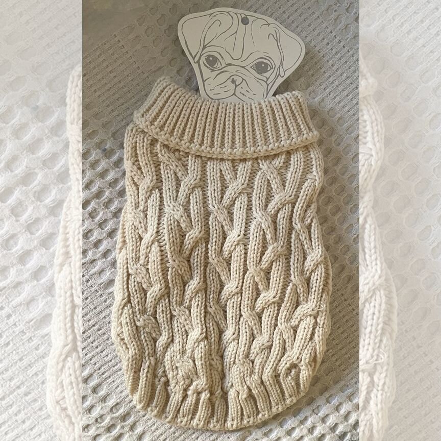 Вязанная кофта для собак HM
