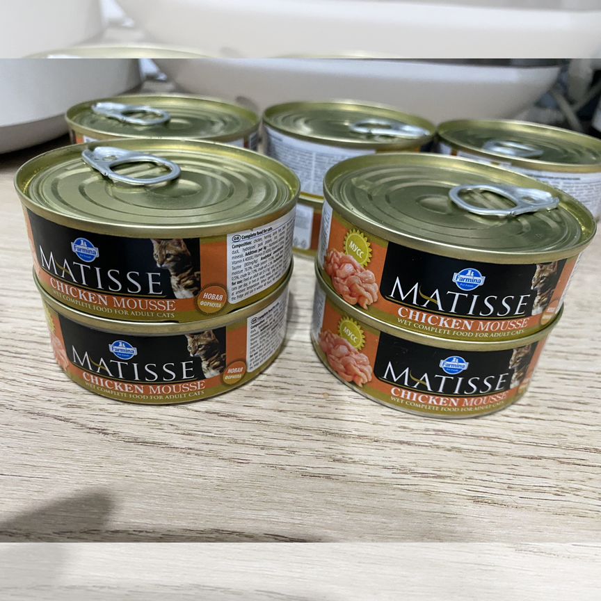 Мусс Matisse для кошек курица