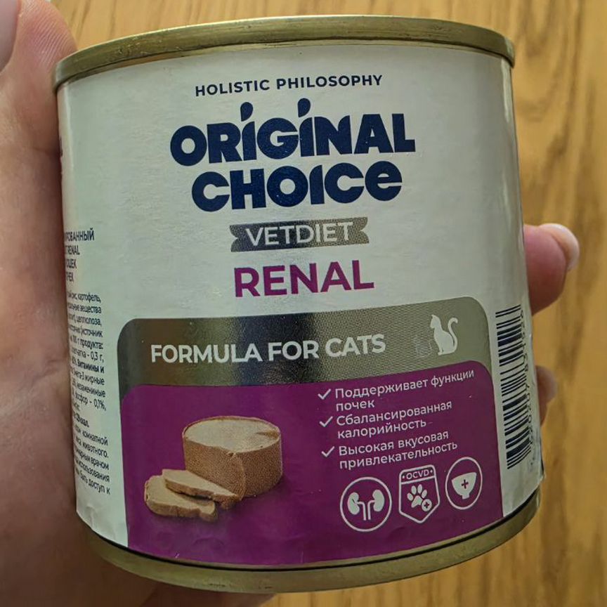Корм для кошек original choice vetdiet Renal