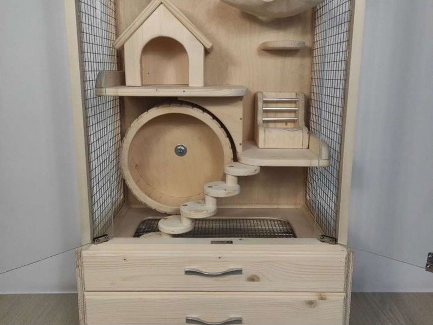 Витрина для шиншилл, дегу