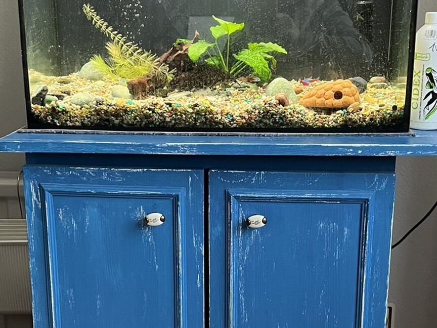 Аквариум с тумбой 100 литров