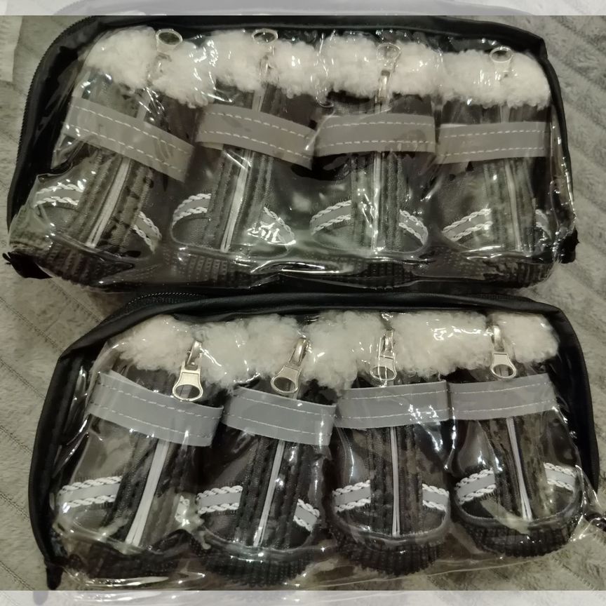 Ботинки для собак мелких пород зимние