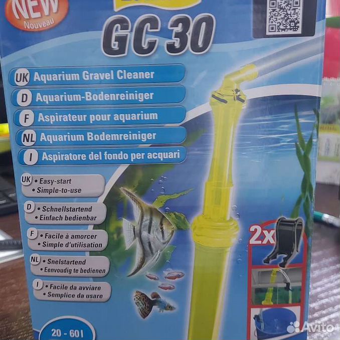Грунтоочиститель Tetra GC 30 (на 20-60 л)