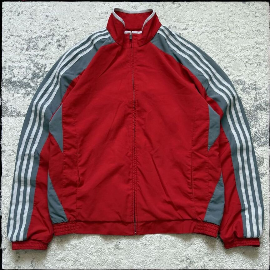 Винтажная олимпийка Adidas с лампасами Vintage 07s