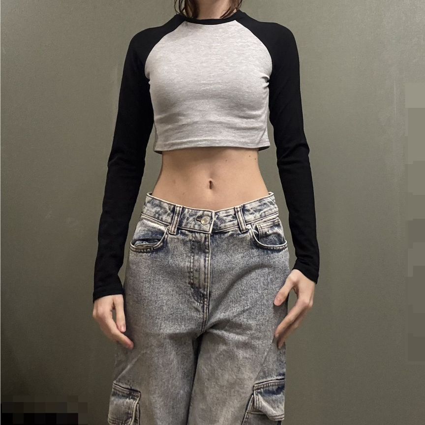 Топ с длинным рукавом