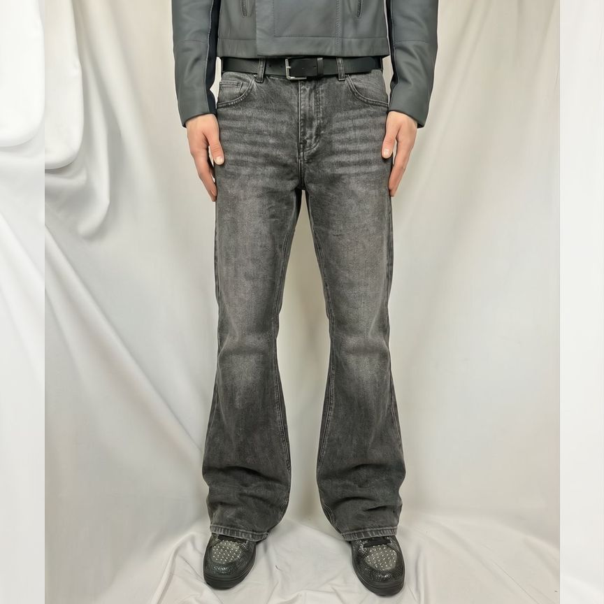 Джинсы клеш zara flared type jeans se буткат