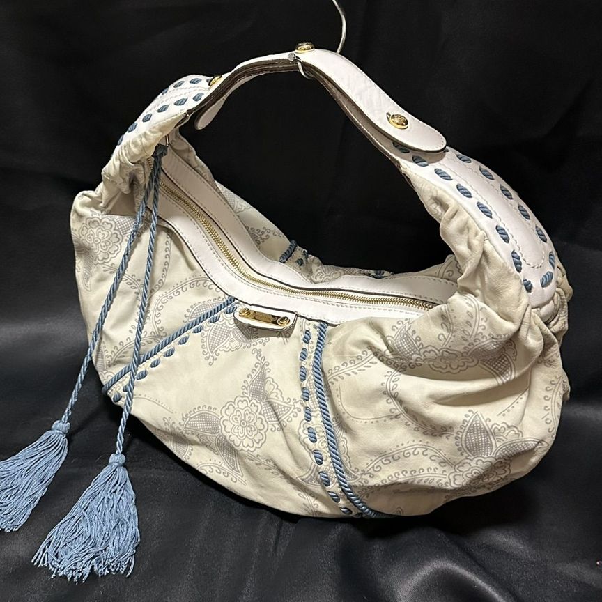 Roberto Cavalli vintage leather Paisly bag ориг