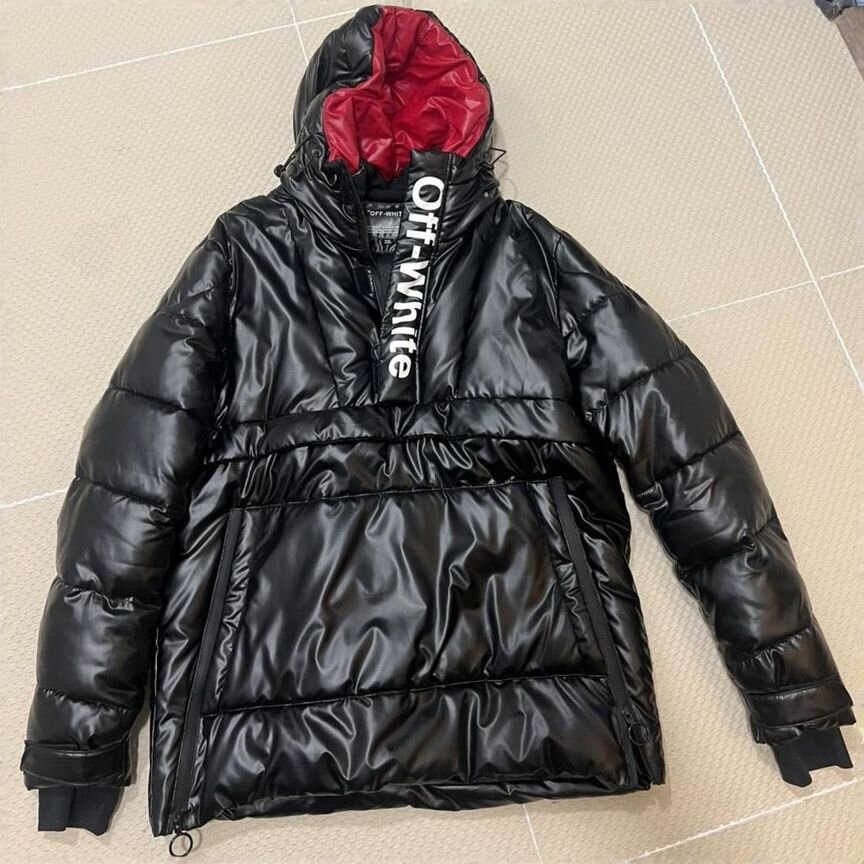 Куртка зимняя off white