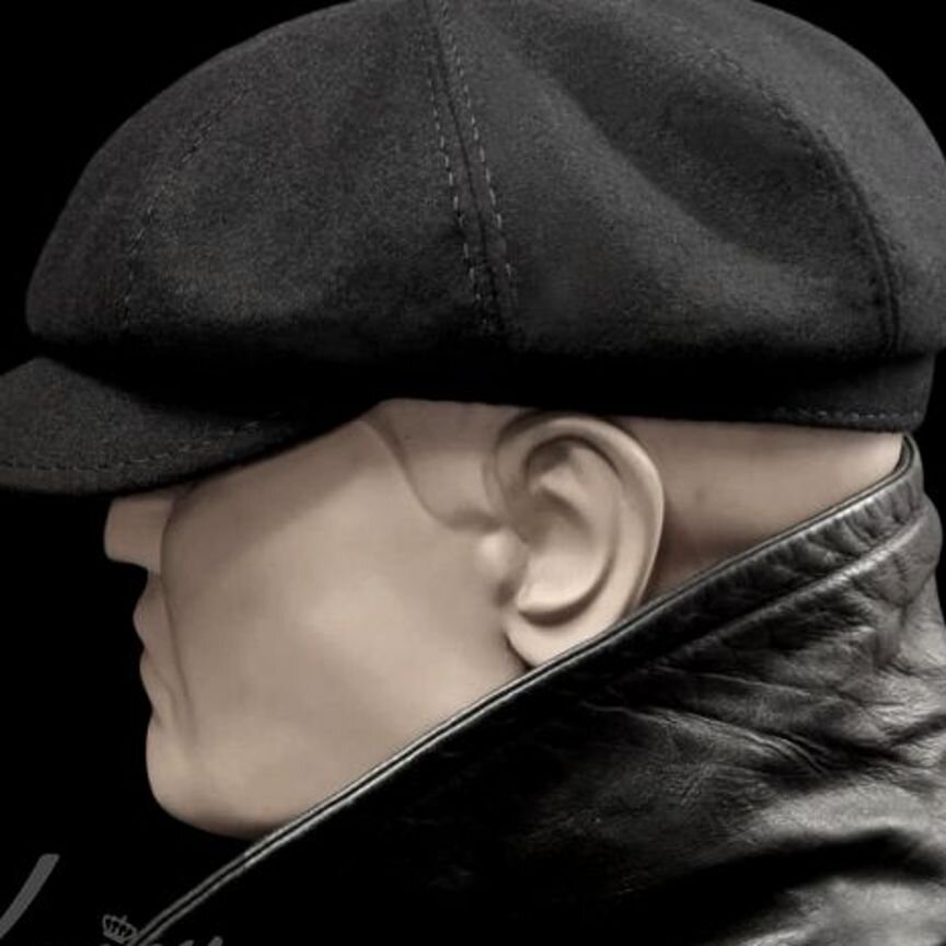 Кепи хулиганка черная классика шапка восьмиклинка