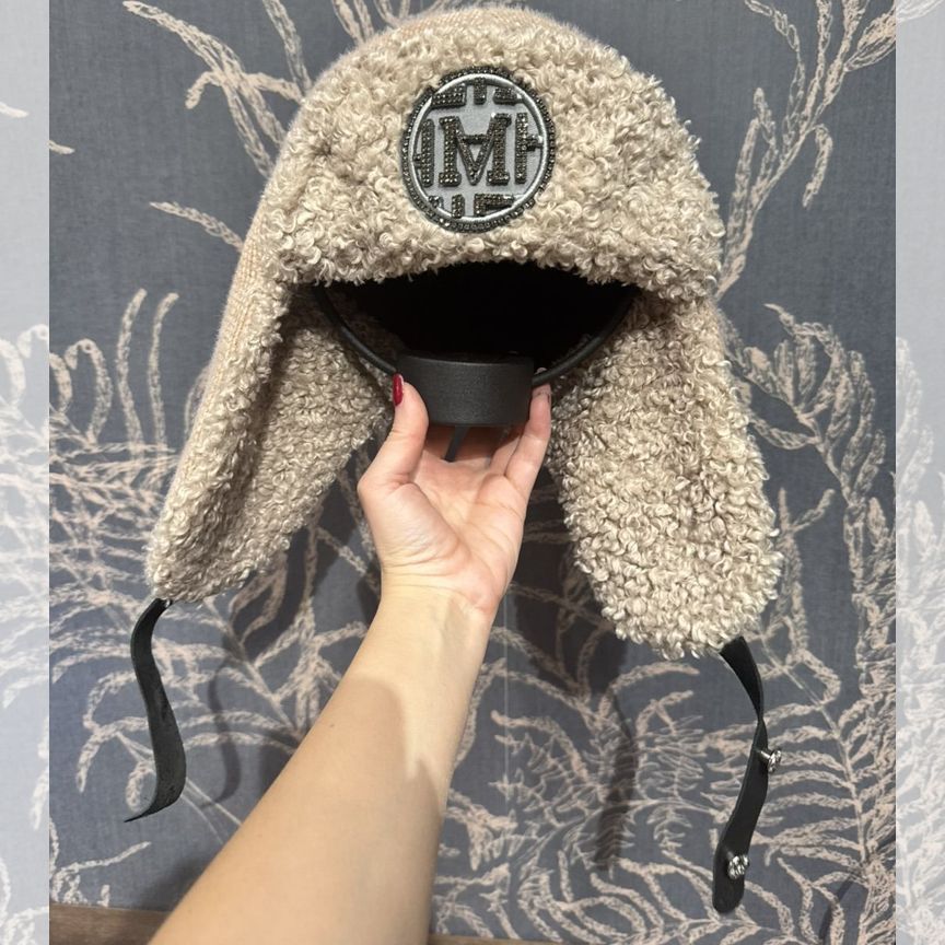 Шапка ушанка женская