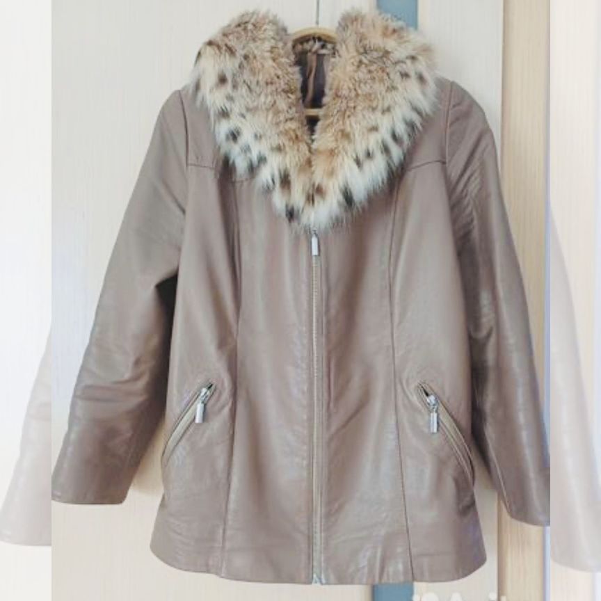 Куртка женская натуральная кожа 48-50